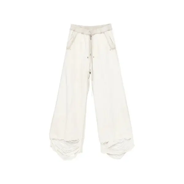 Rick Owens Loose Fit Trousers - Cream
