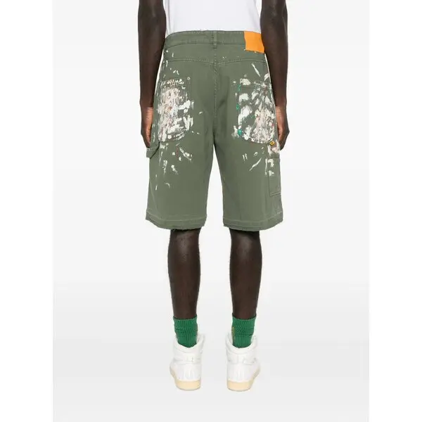 GALLERY DEPT. Paint Splatter Denim Shorts