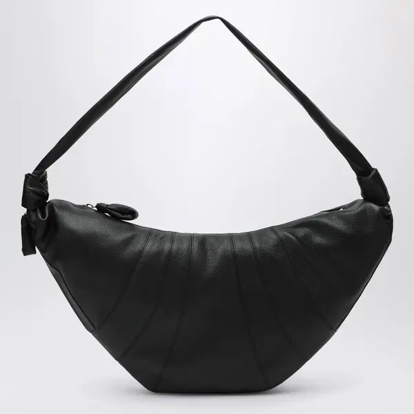 LEMAIRE Large Croissant Bag - Black