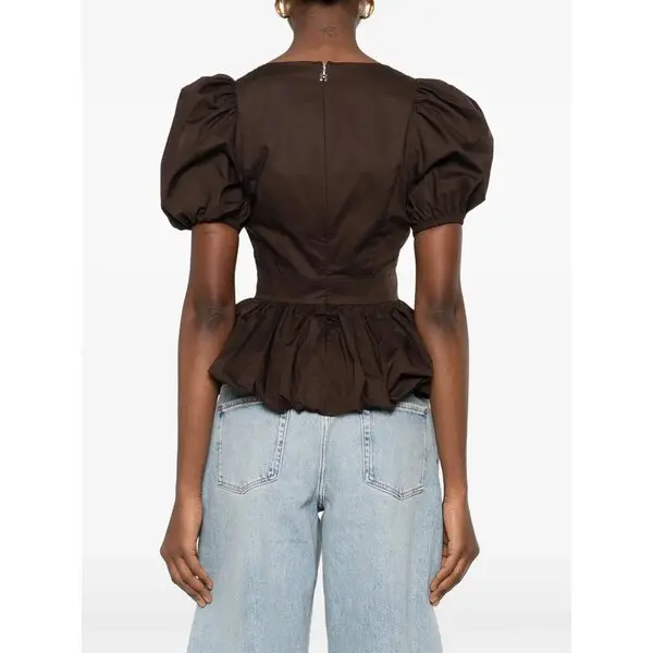 ROTATE BY BIRGER CHRISTENSEN Puff Sleeve Top