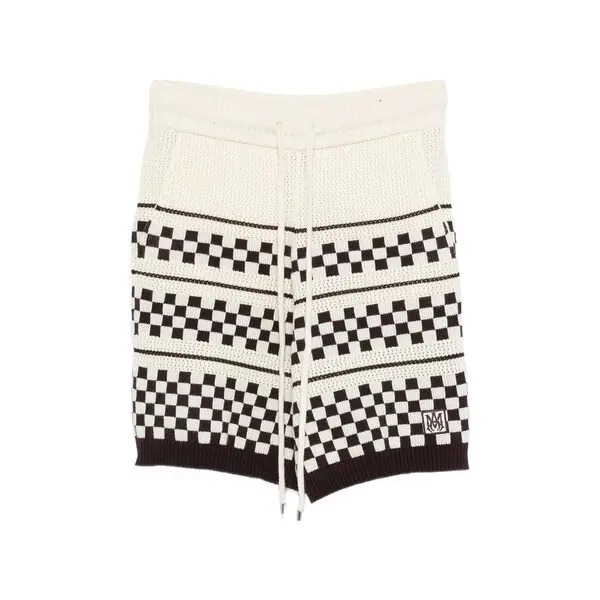 Amiri Neutrals Shorts Bermuda Shorts