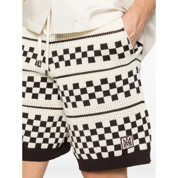Amiri Neutrals Shorts Bermuda Shorts