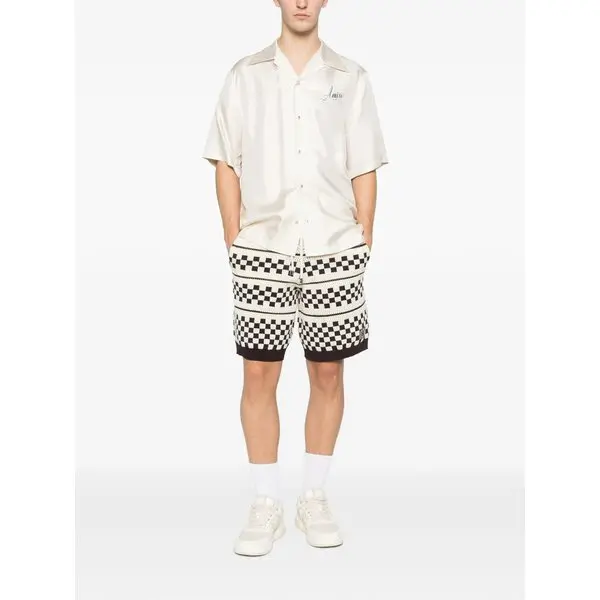 Amiri Neutrals Shorts Bermuda Shorts