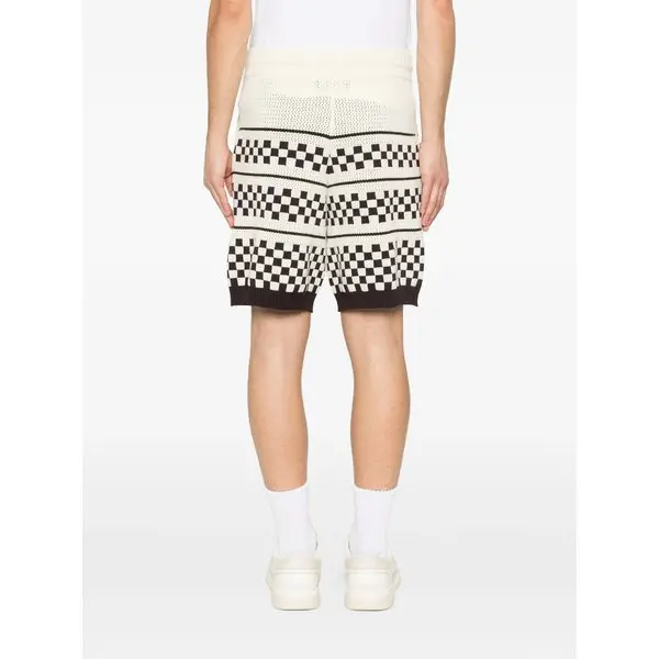 Amiri Neutrals Shorts Bermuda Shorts