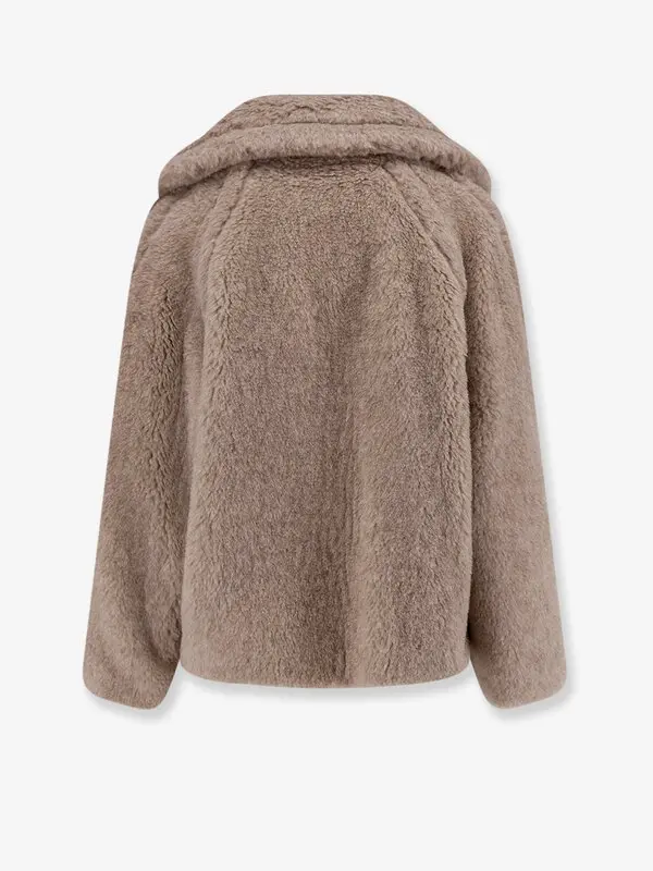 Max Mara Alpaca & Cashmere Fur Jacket