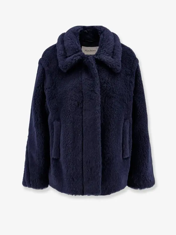 Max Mara Alpaca And Virgin Wool Fur Jacket - Multicolor