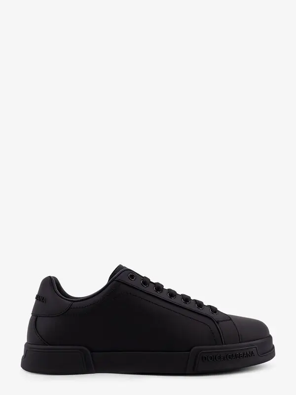 Dolce & Gabbana Portofino Leather Lace-up Sneakers - Multicolor