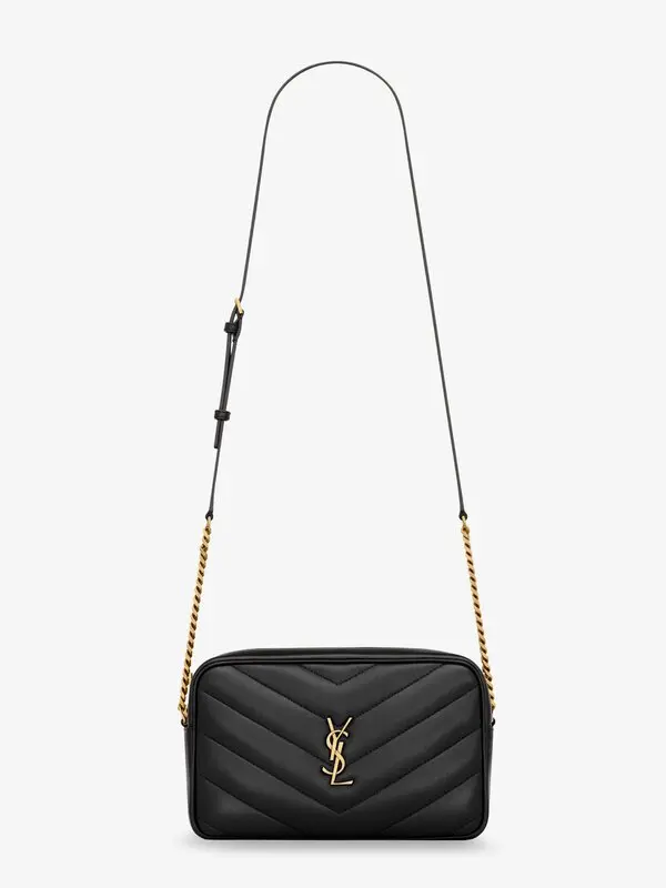 Saint Laurent Loulou Matelasse Leather Crossbody Bag - Multicolor
