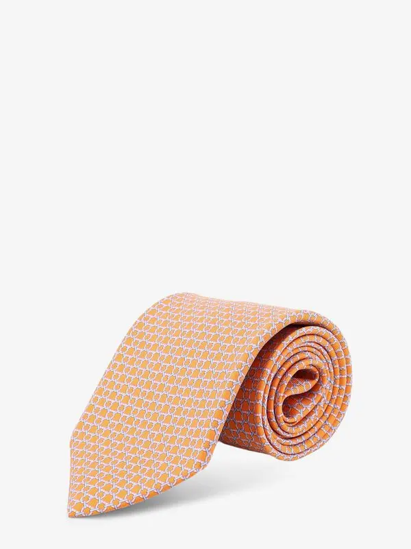 FERRAGAMO Carato Silk Tie - Multicolor