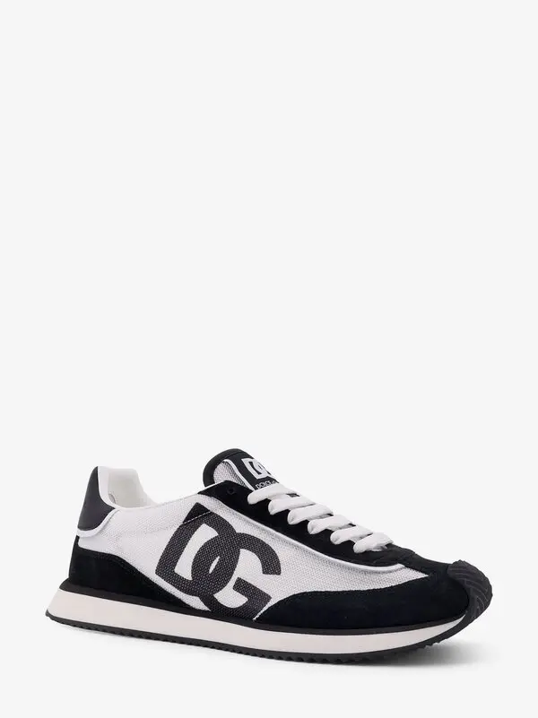 Dolce & Gabbana Dg Cushion Sneakers In Nylon And Suede