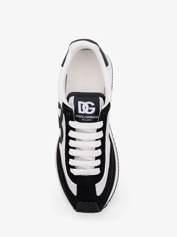 Dolce & Gabbana Dg Cushion Sneakers In Nylon And Suede