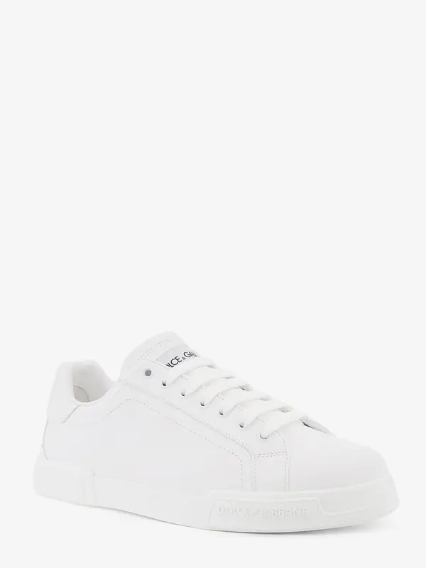 Dolce & Gabbana Portofino Leather Sneakers - Multicolor
