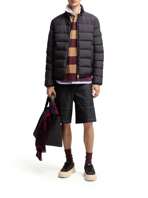 Moncler Maya Short Matt Down Jacket - Blue