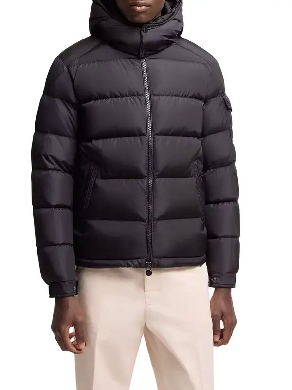 Moncler Maya Short Matt Down Jacket - Blue