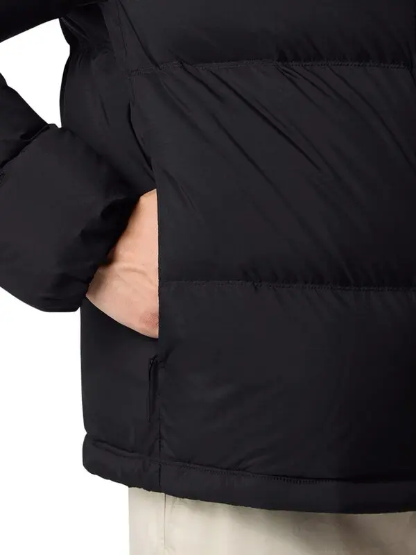 Stone Island Tear-proof Down Jacket With Detachable Hood