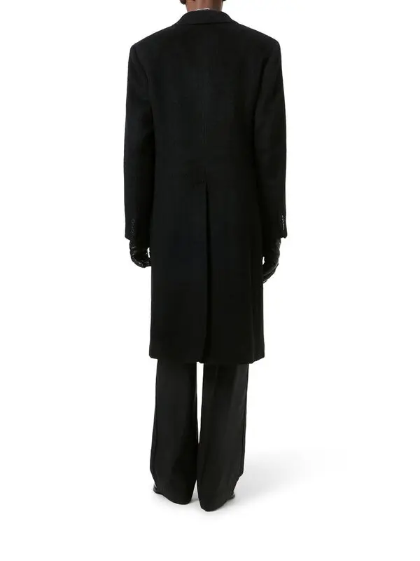 Our Legacy Whale Double-breasted Mohair Wool Coat