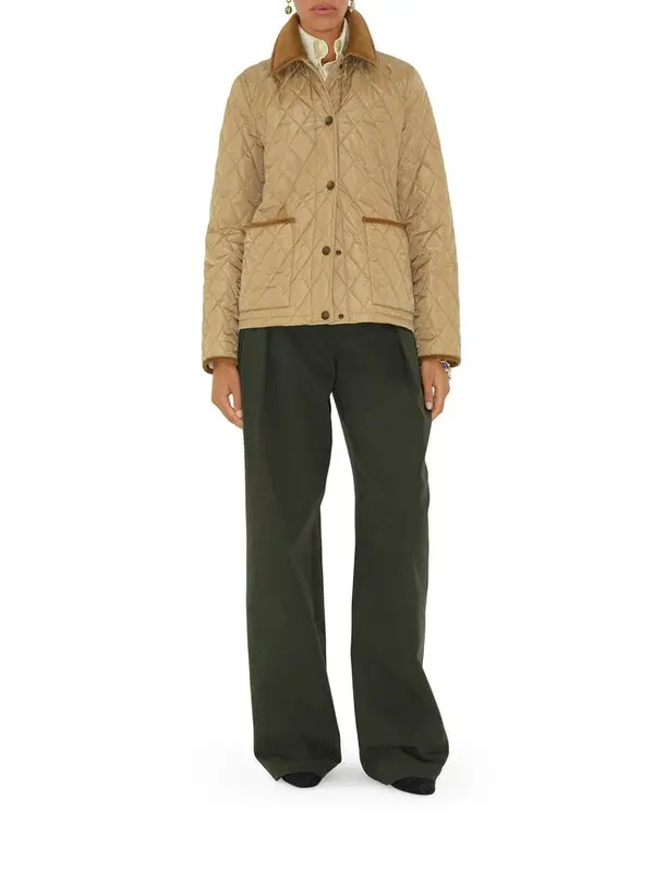 Burberry Nylon Quilted Jacket
