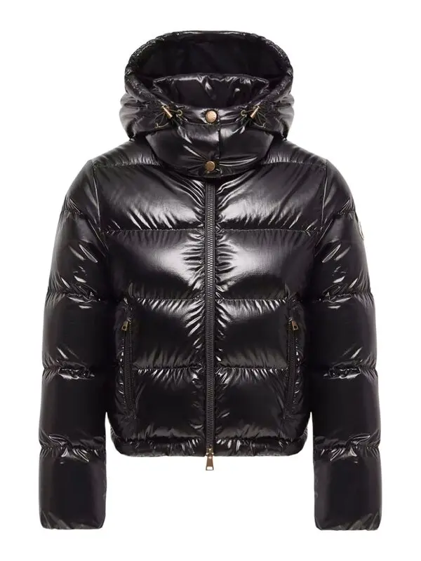 Moncler Niveole Short Nylon Down Jacket - Black