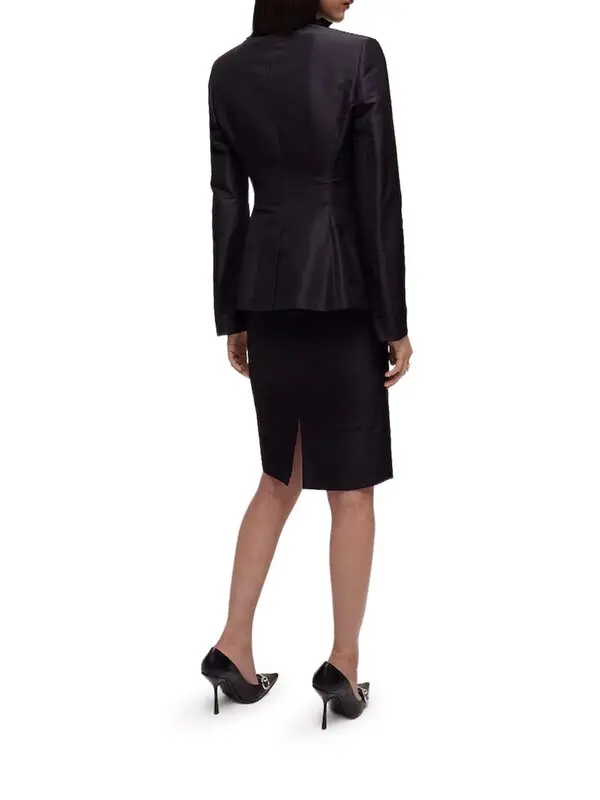 Gucci Silk Faille Skirt