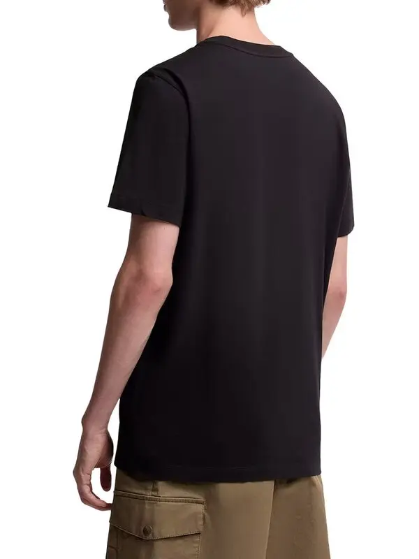 Moncler Cotton T-shirt With Logo Patch