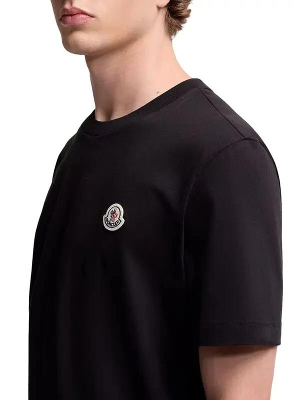 Moncler Cotton T-shirt With Logo Patch