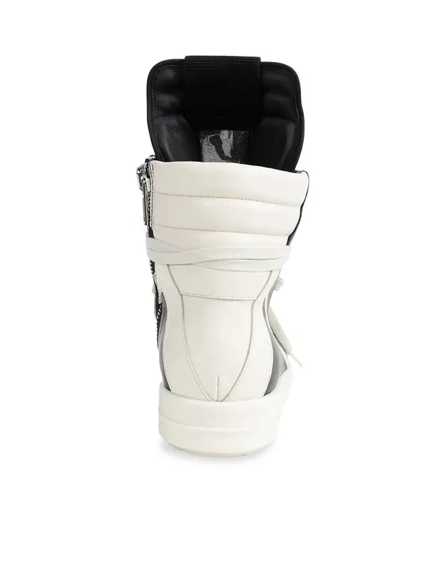 Rick Owens Geobasket High-top Leather Sneakers - Multicolor