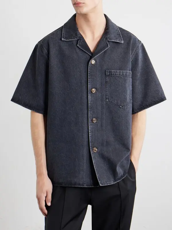 Valentino Garavani Vgold Denim Shirt