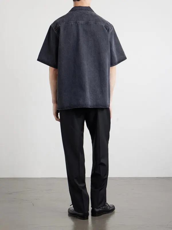 Valentino Garavani Vgold Denim Shirt