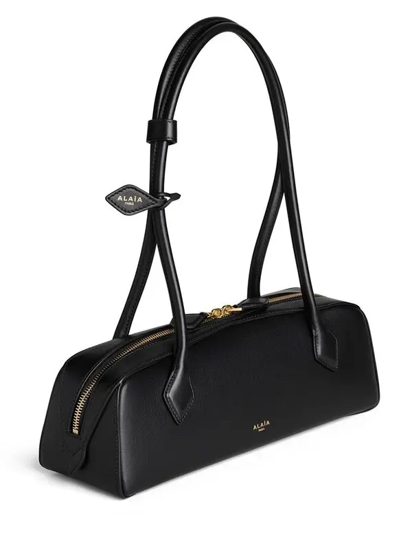 Alaïa Le Teckel Medium Calfskin Bag - Black