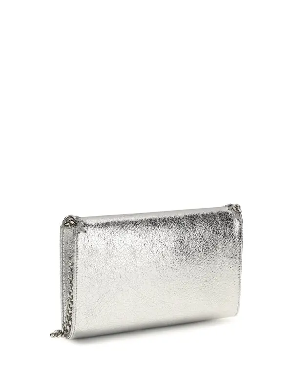Stella McCartney Falabella Shoulder Bag In Metallic Fabric