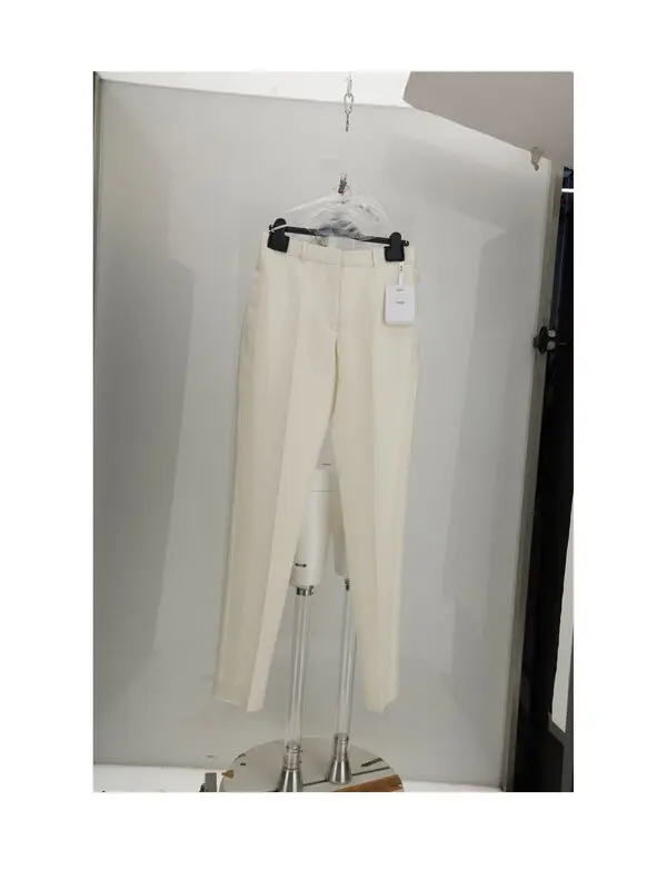 Dior Smoking Pants In Shantung - Multicolor
