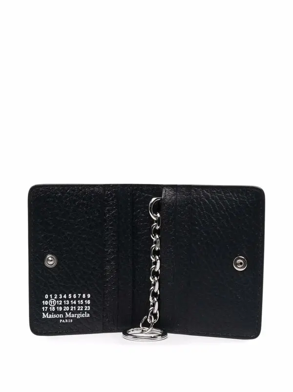 MAISON MARGIELA Four Stitches Card Holder With Keychain
