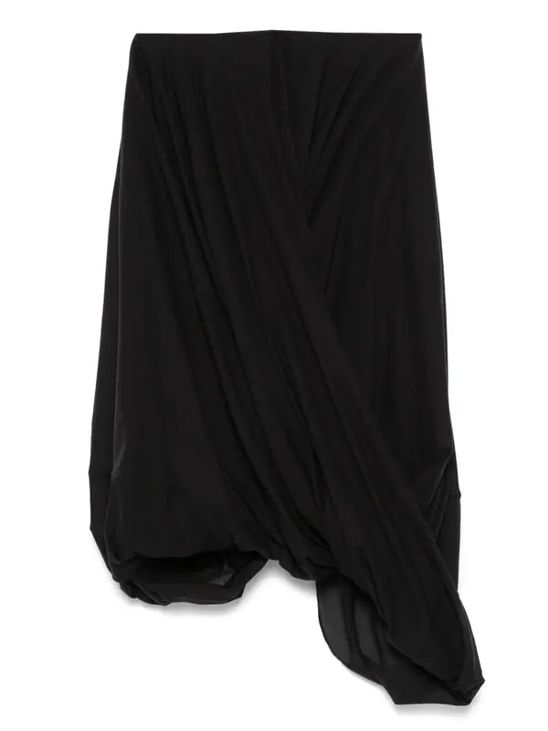 TOTEME Cotton Blend Long Skirt - Multicolor