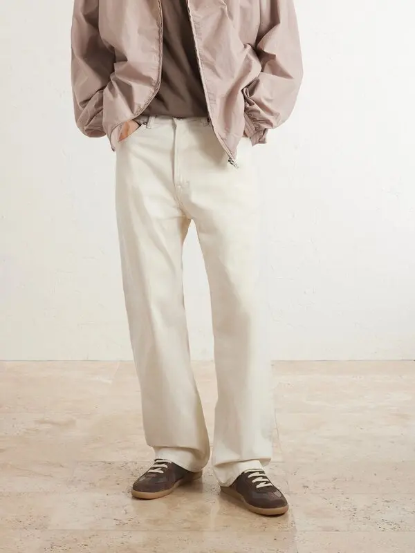 MAISON MARGIELA Replica Leather And Suede Sneakers