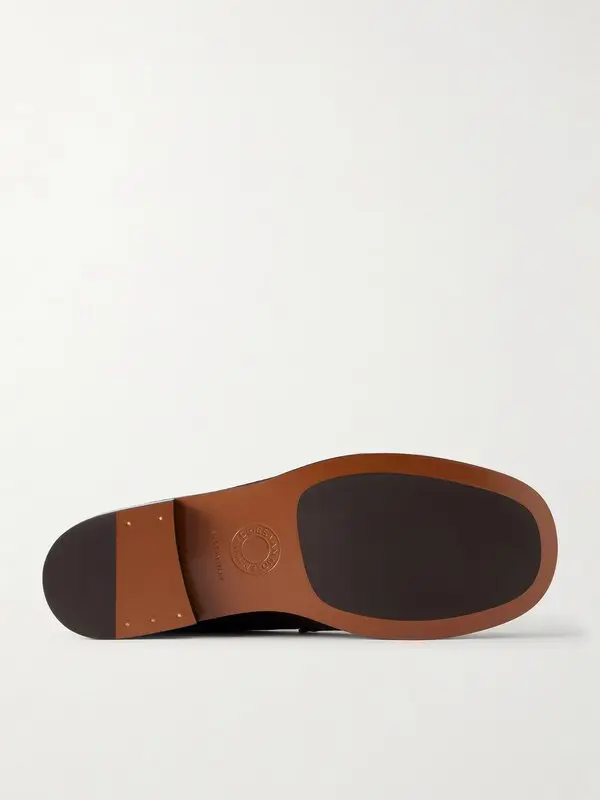 Dries Van Noten Leather Loafers