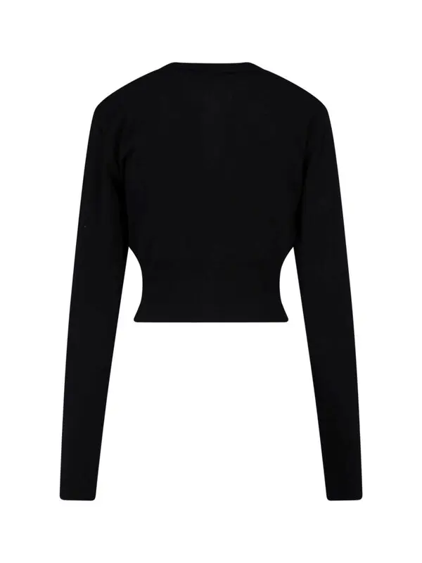 VIVIENNE WESTWOOD Cardigan "bea Cropped - Black