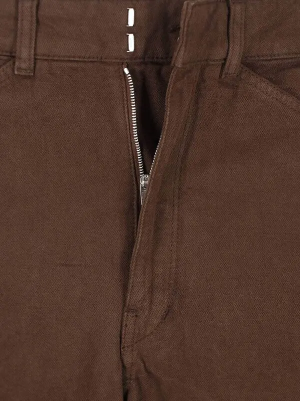 LEMAIRE Cotton Wide Rounded Leg Pants