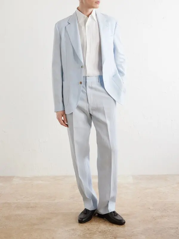 Paul Smith Straight-leg Linen Suit Trousers