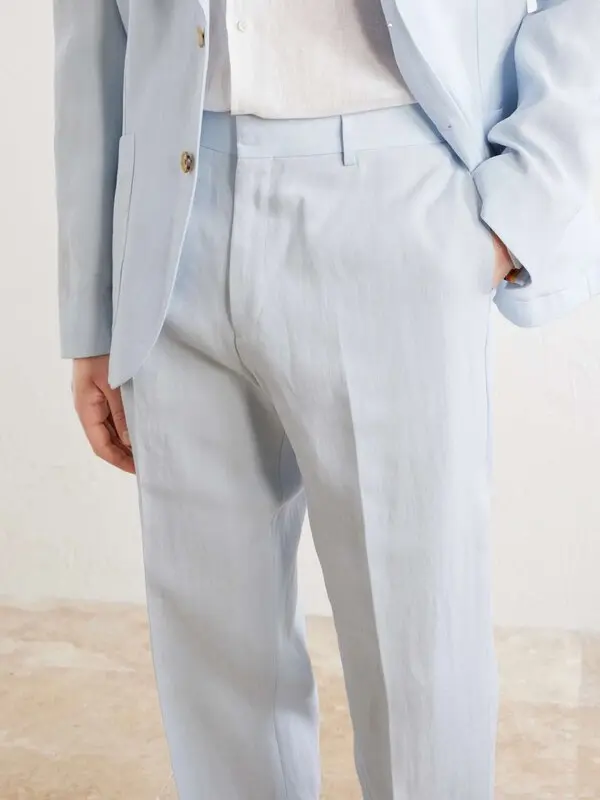 Paul Smith Straight-leg Linen Suit Trousers