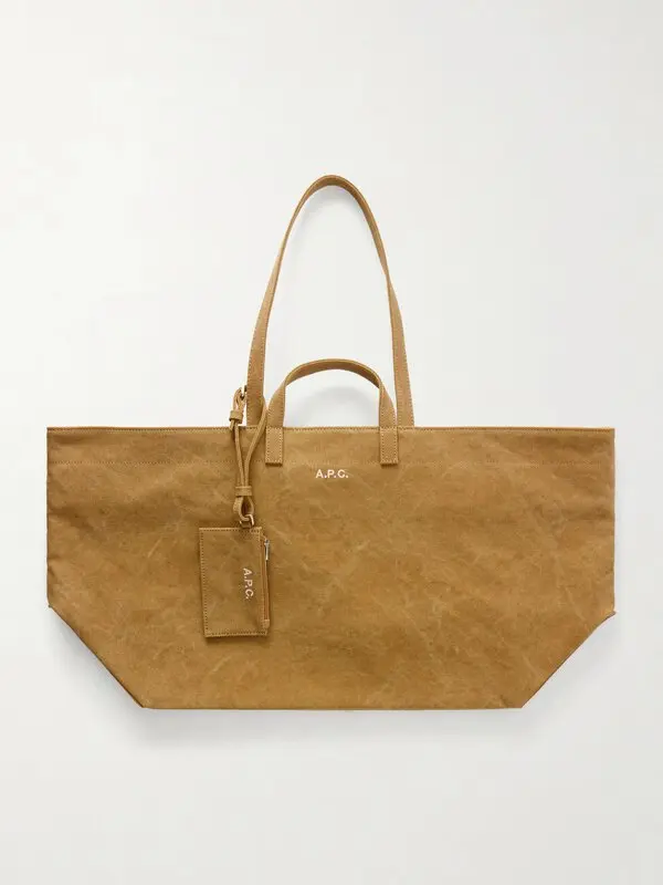 A.p.c. Le Drummer Denim Tote Bag - Neutrals