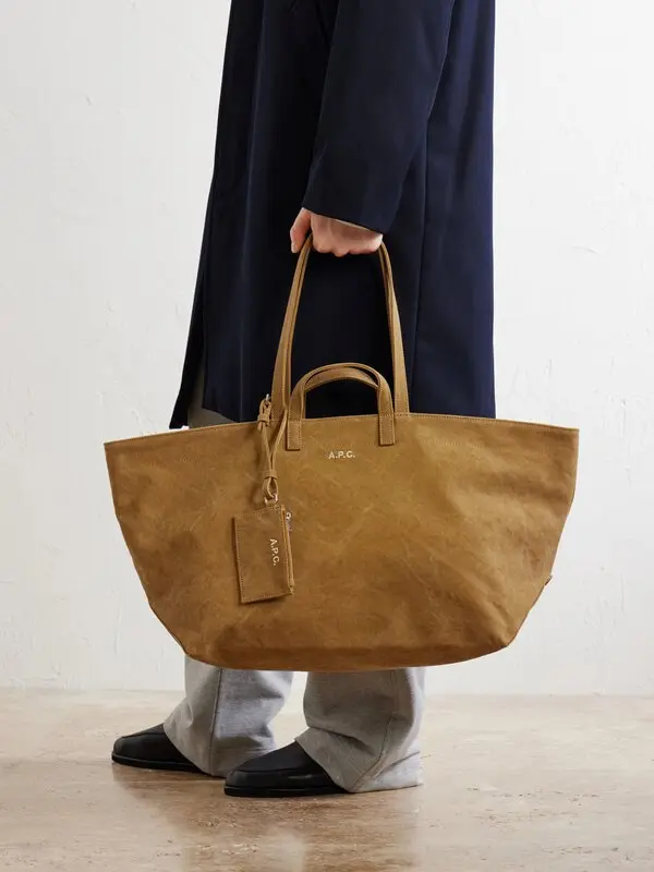 A.p.c. Le Drummer Denim Tote Bag
