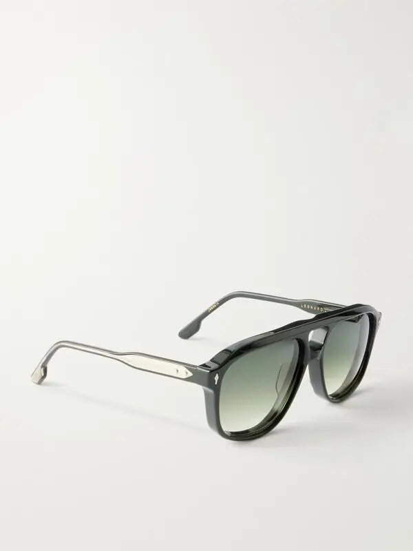 JACQUES MARIE MAGE Leonard Aviator Sunglasses