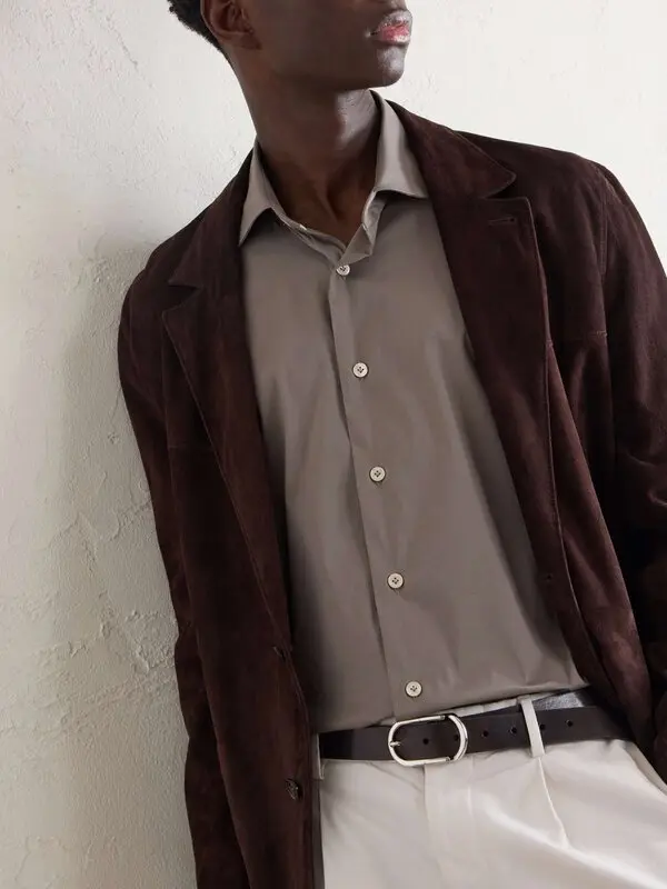 Eleventy Cotton-blend Shirt