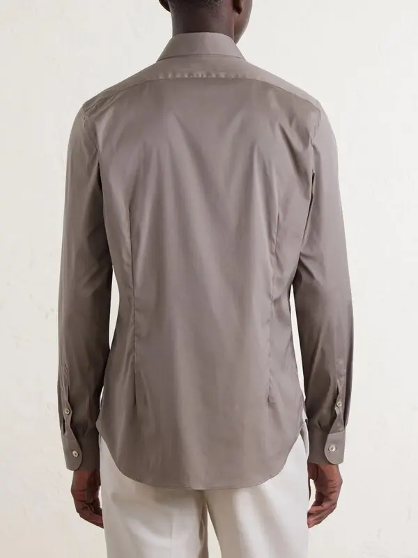 Eleventy Cotton-blend Shirt