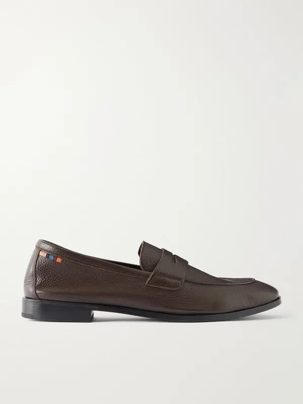 Paul Smith Murano Full-grain Leather Loafers - Brown