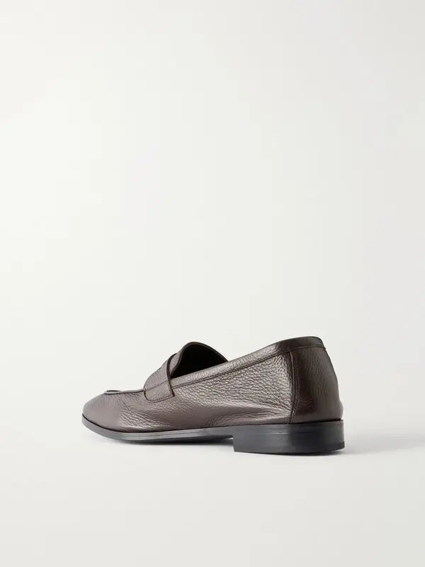 Paul Smith Murano Full-grain Leather Loafers