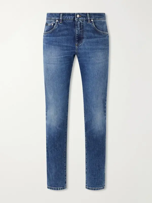 Dolce & Gabbana Marina' Straight-leg Jeans - Blue