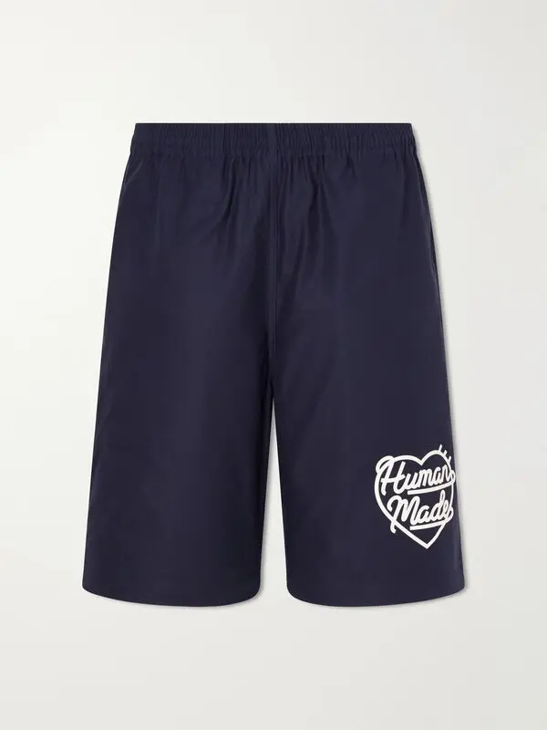 HUMAN MADE Straight-leg Cotton-twill Shorts