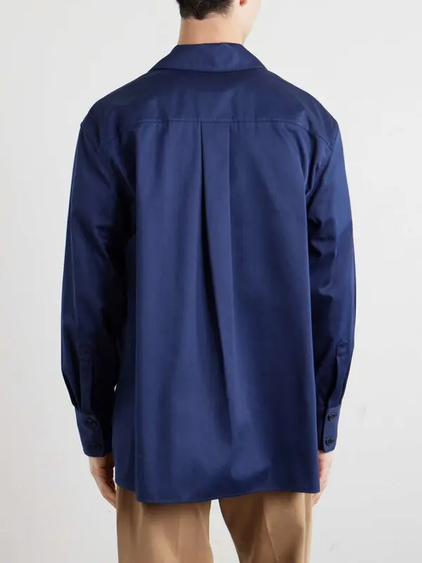 Celine Cotton-sateen Overshirt