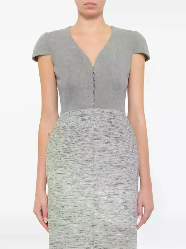 Alexander McQueen Cap-sleeve Pencil Dress